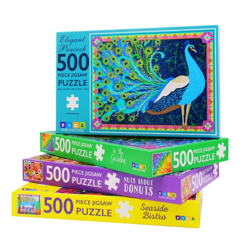 Custom Paper Printable Jigsaw Puzzle 500 Pieces Puzzle Games For Adults